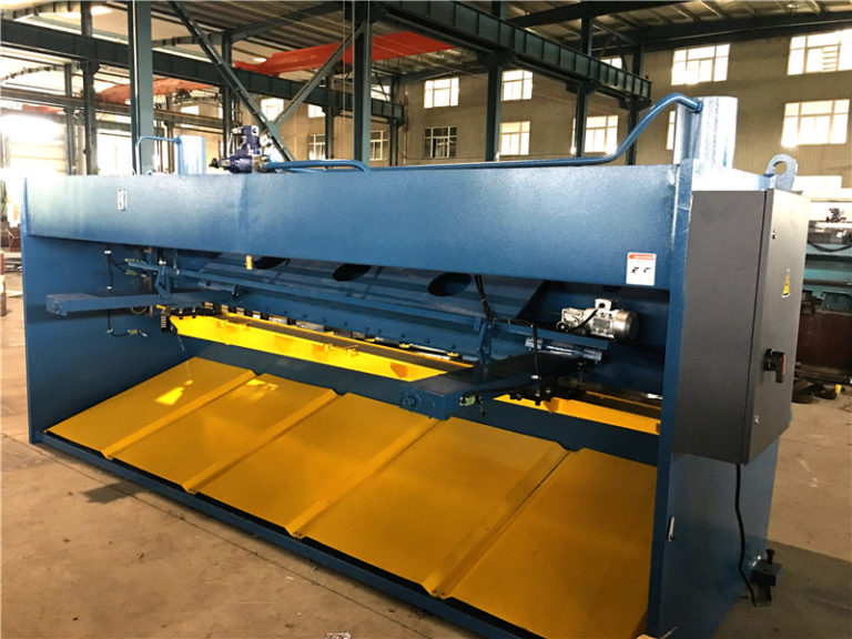 China chinese Sheet metal hydraulic plate guillotine Shearing Machine guillotine shear machine ...