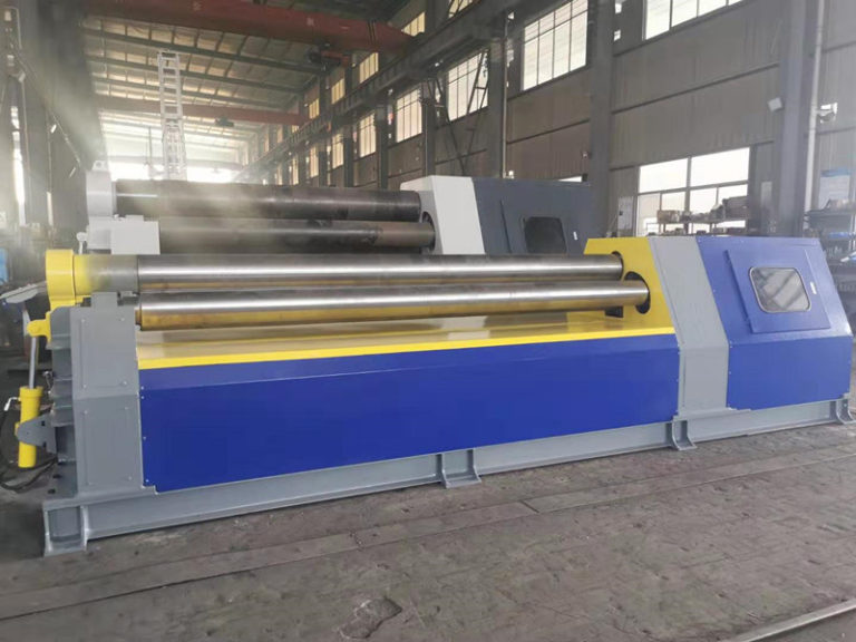 Hydraulic cnc 4 rolls bending Rolling machine 4X3200MM with full CNC ...