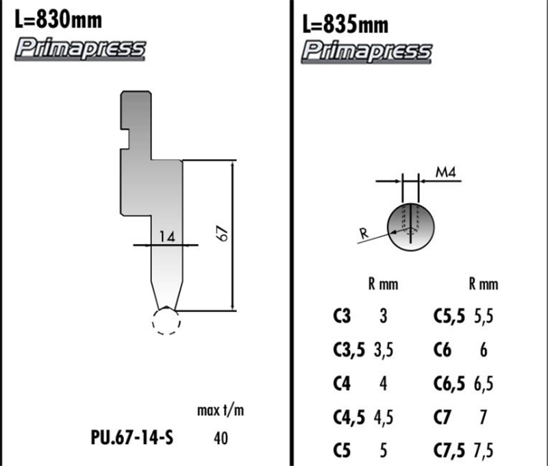 Special American Precision upper punch press brake V Die ,press brake ...