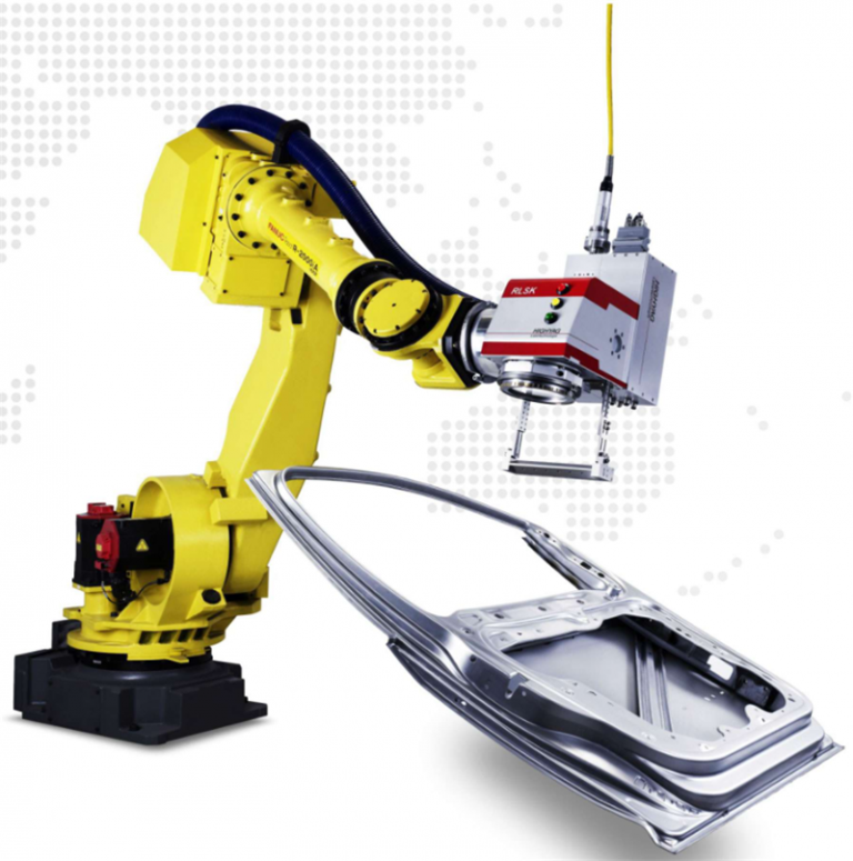 Fanuc robot fiber laser cutting machine robot arm metal parts cnc fiber ...