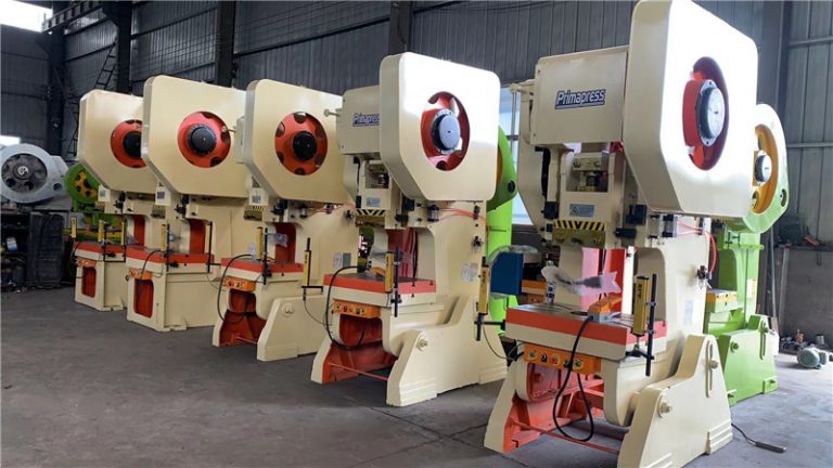 Detailed introduction of 100t open type tilting mechanical punch press ...